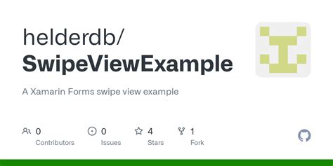 GitHub Helderdb SwipeViewExample A Xamarin Forms Swipe View Example