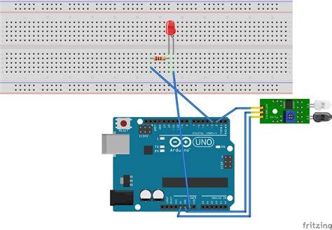 Ir Sensor Circuit Diagram With Arduino