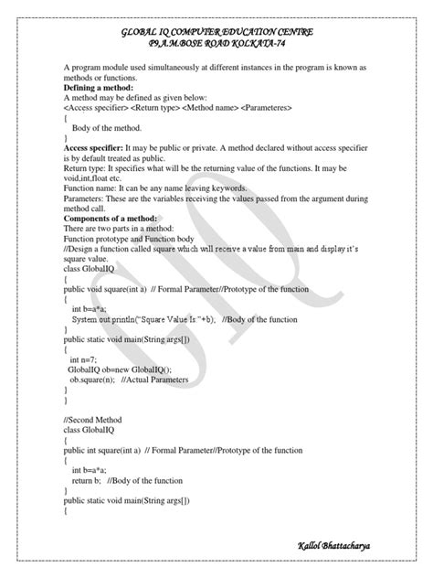 method pdf parameter computer programming subroutine
