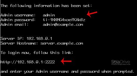 How To Install DirectAdmin On CentOS Knowledgebase SolaDrive