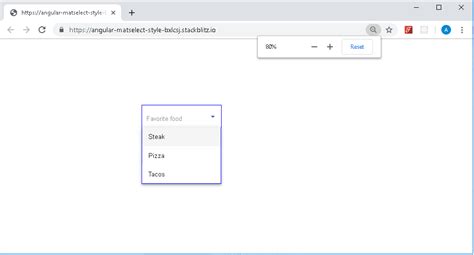 Angular Material Mat Select Panel It