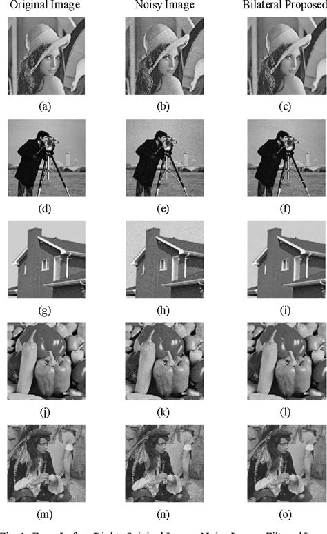 figure 1 from a new reweight scheme for bilateral and non local means approach for image