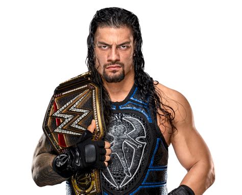 Roman Reigns Wwe Champion Custom Png By Decentrenderz On Deviantart