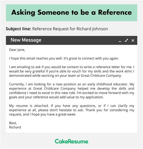 How To Ask For A Reference Or A Letter Of Recommendation