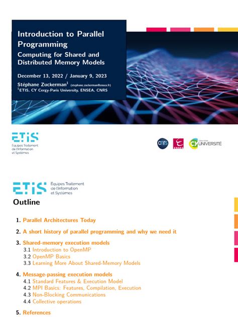 parallel programming pdf parallel computing message passing interface