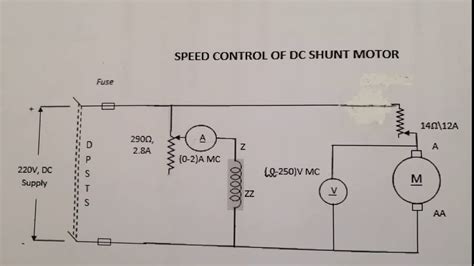 Short Shunt Motor Diagram
