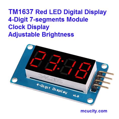 arduino tm1637 4 digit 7 segment display arduino tutorial 45 off