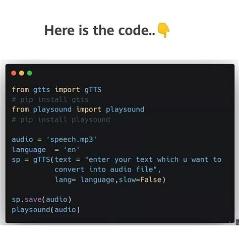 Converted Text Into Audio Using Python 🔥🤩 In 2022 Learn Computer Science Learn Computer