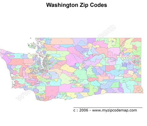 Washington Dc Area Zip Code Map