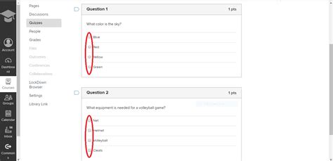 multiple choice vs multiple answer college of nursing technical support