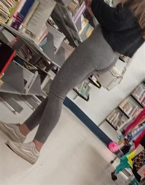 Cute Redhead With Nice Ass In Grey Leggings Spandex Leggings And Yoga Pants Forum