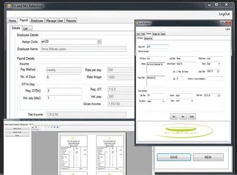simple payroll program in vb nsahowto