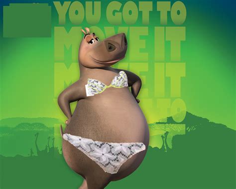Gloria Is Sexy In Bikini Gloria The Hippopotamus Fan Art 43025939 Fanpop
