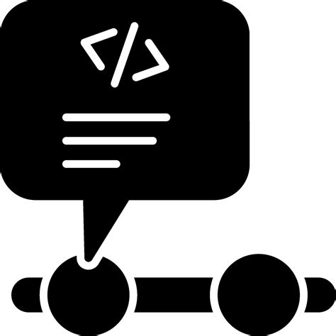 Programming Glyph Icon 43300710 Vector Art At Vecteezy