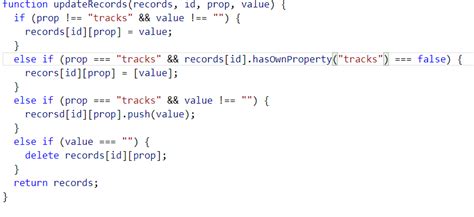 record collection test syntax problem javascript the freecodecamp forum