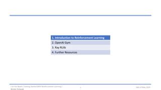Getting Started With Deep Reinforcement Learning PPT