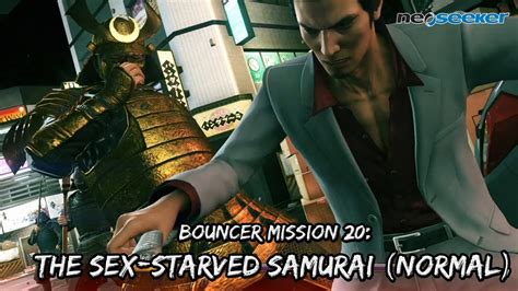 Yakuza Kiwami 2 Bouncer Mission The Sex Starved Samurai Normal Youtube