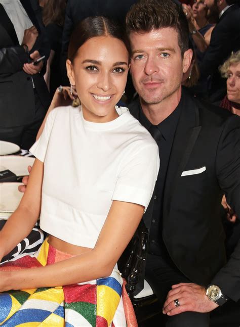 Robin Thicke And April Love Geary Welcome Daughter Mia Love
