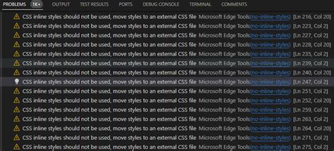 Visual Studio Code Microsoft Edge Tools Warnings In VSCode Stack