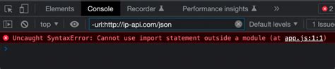 javascript fix cannot use import statement outside a module