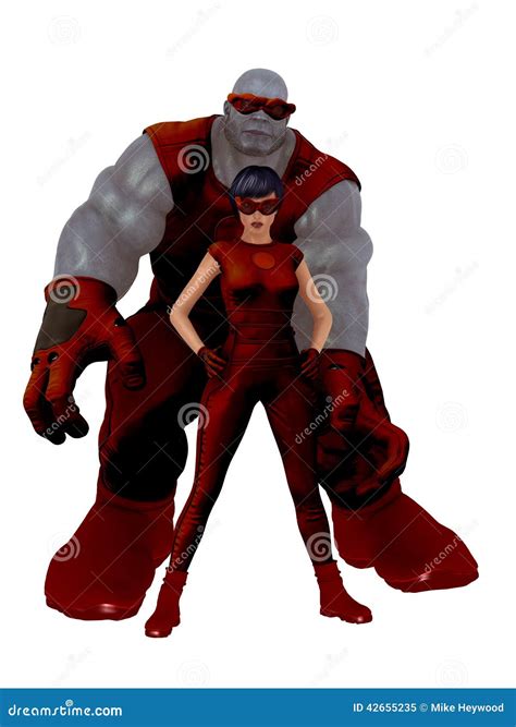 Huge Blue Skinned Superhero Stock Illustrations 2 Huge Blue Skinned Superhero Stock