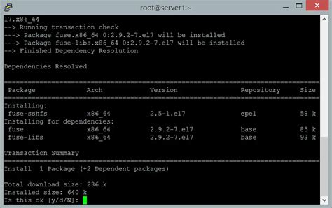 How To Install And Use SSHFS On CentOS 7