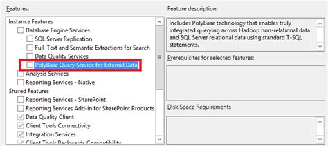 SQL Server 2012 Polybase Hadoop Connectivity Configuration Option