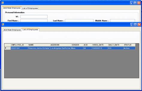 payroll system in c with source code source code proj