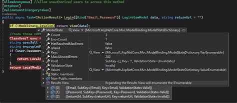 ASP NET ModelState IsValid Is Validating ReturnUrl Parameter Stack