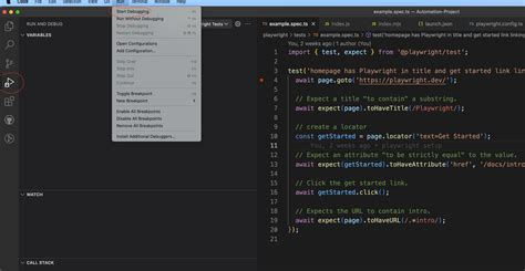[question] how to debug tests in vs code without playwright test extension · issue 18164