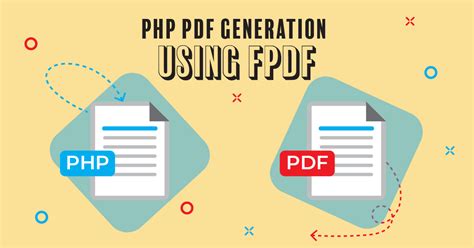 how to generate pdf s with php pdf generator learn more