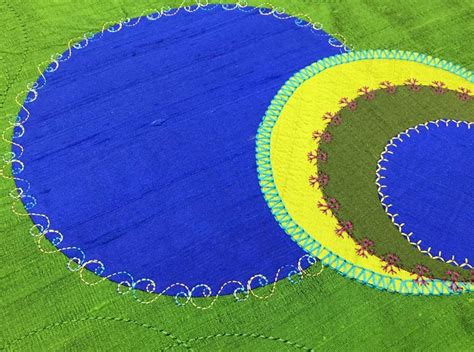 Sewing Circles With Decorative Stitches Bordado Puntadas Arte