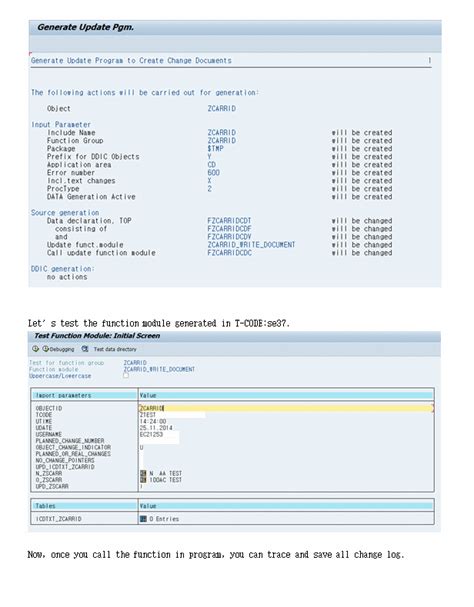 Abap Tip Note Abap Tip How To Trace The Changes For Cbo Table
