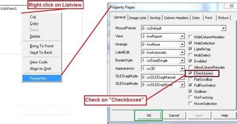 get listview checked item in another listview in vb6 0 tips skotechlearn tips