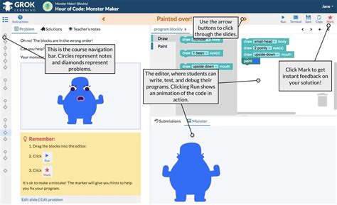 coding lesson plan monster maker by jane abrams grok learning medium