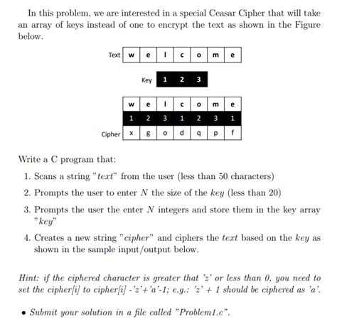 solved caesar cipher is a simple encryption technique that