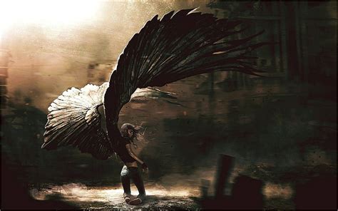 Fallen Angel Printable Digital Download Digital Art High Resolution Ph