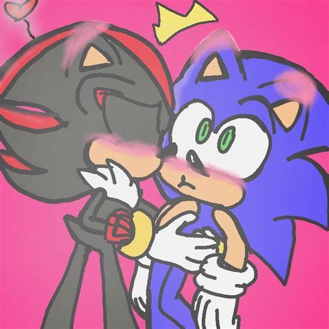 Cute Sonadow Kiss By Volexcon12 On Deviantart