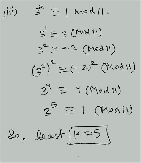 [solved] find the smallest positive integer k satisfying the stated course hero