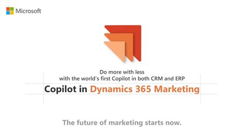 Antonio De Carluccio On Linkedin Copilot In Microsoft Dynamics 365 Marketing