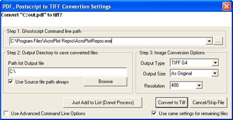 ghostscript command to convert pdf to tiff passltemplates