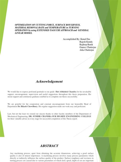 optimization of cutting parameters in turning operation of aisi 416 stainless steel for minimum