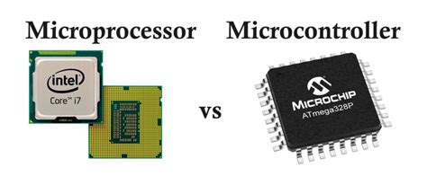 Difference Between Microprocessor And Microcontroller