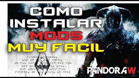 Como Instalar Mods En Skyrim Special Edition Pc Muy Facil Youtube
