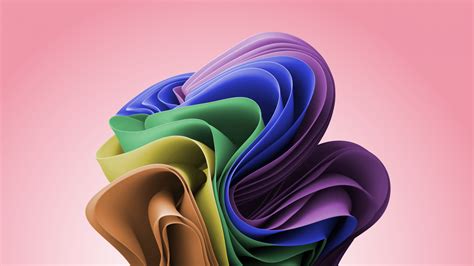 Windows 11 Colorful Ultrawide Aesthetic 4K Wallpaper