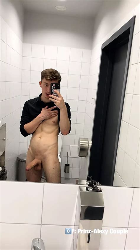 Twink Plays With Big Dick In Bathroom At Work Gay Porn C7 XHamster