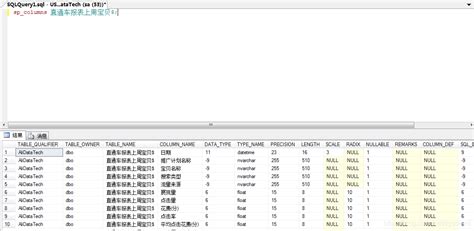 sqlserver 查看表结构（字段类型） （更新中） sql查询字段结构 csdn博客