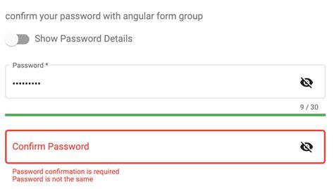 Angular Material Extensions Password Strength Documentation