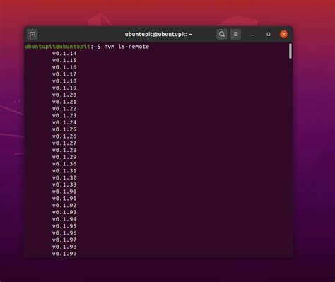 how to install node version manager tool nvm on linux system