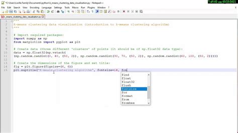 PYTHON OPENCVK Means Clustering Data Visualization Introduction To K